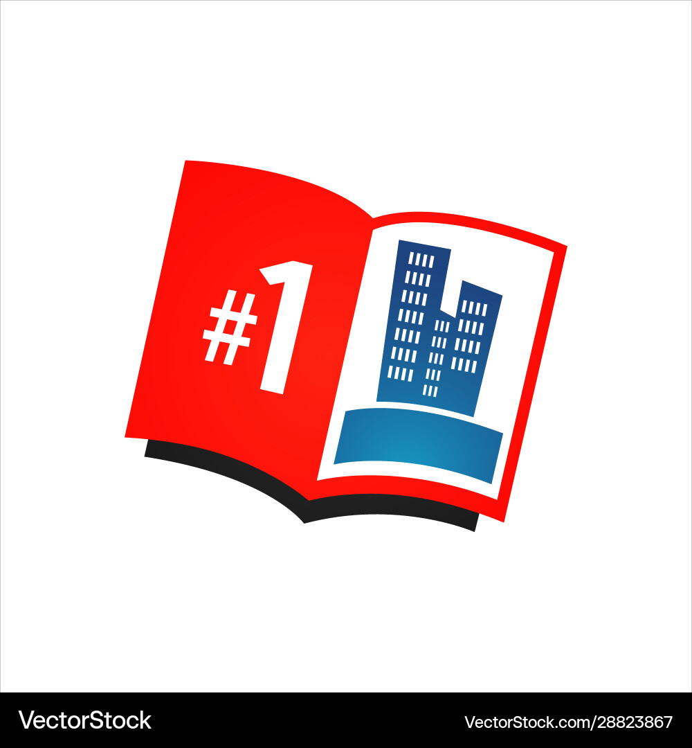 Finding property search logo design guide to find Vector Image