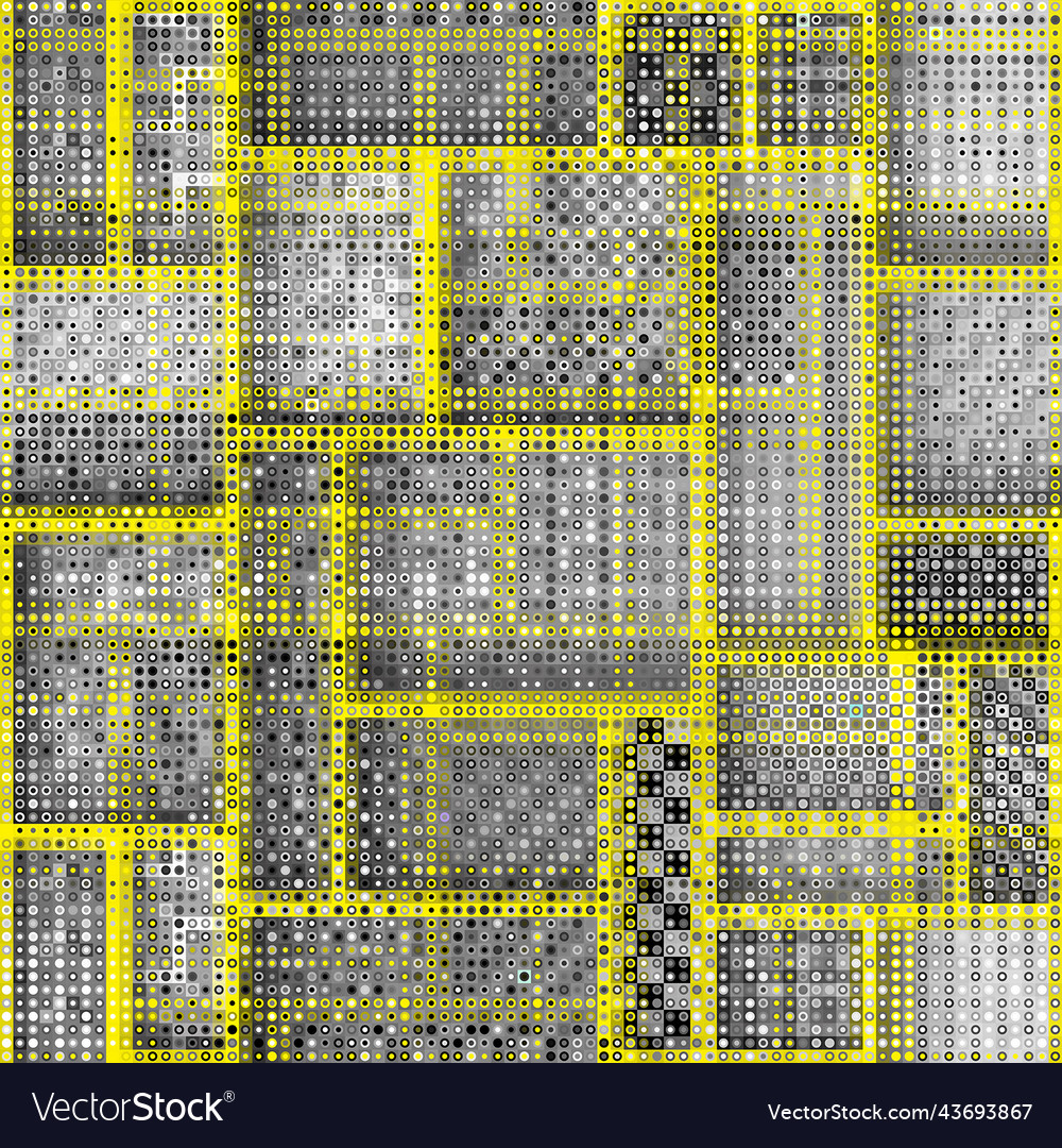 Geometric Abstract Pattern In Low Poly Style Vector Image