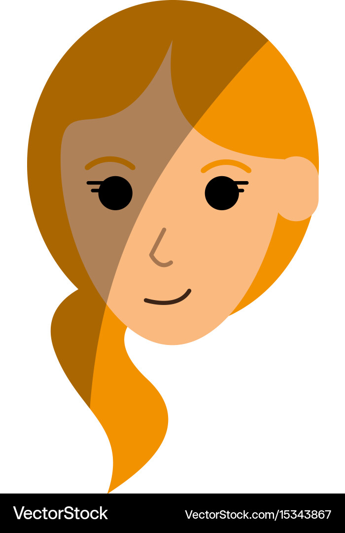 Happy woman icon image Royalty Free Vector Image