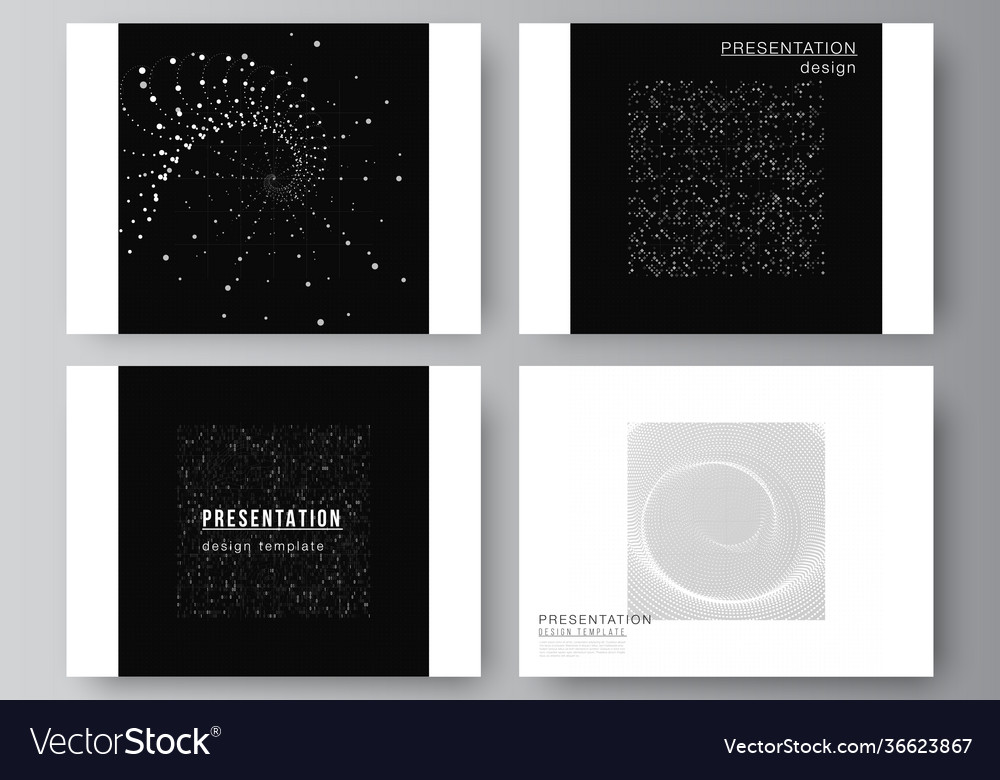 Layout presentation slides design Royalty Free Vector Image