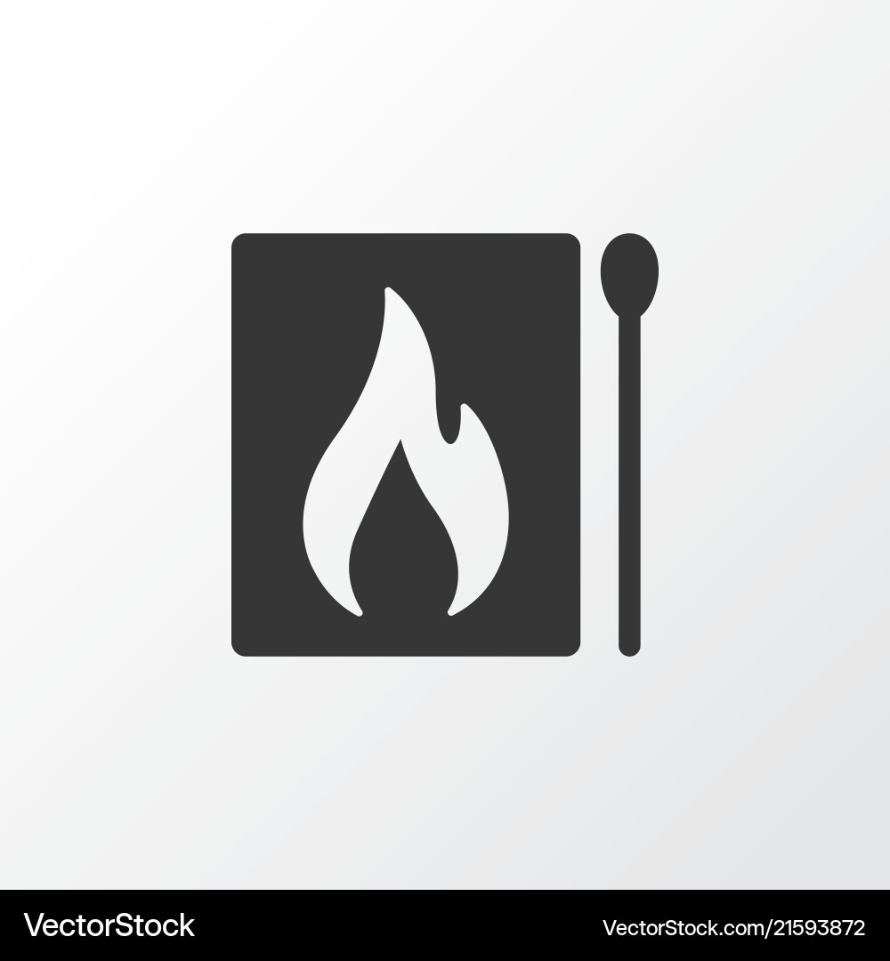 Matches icon symbol premium quality isolated Vector Image