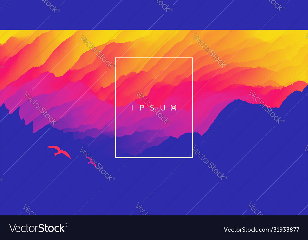 Abstract background with dynamic effect motion Vector Image