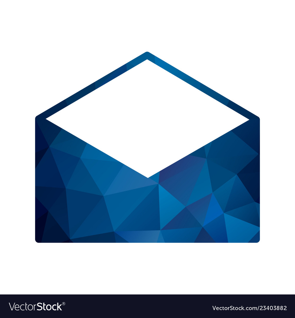 Envelope icon Royalty Free Vector Image - VectorStock