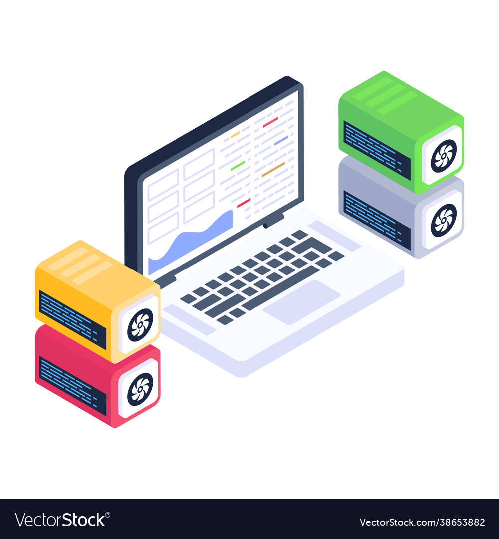 System data Royalty Free Vector Image - VectorStock