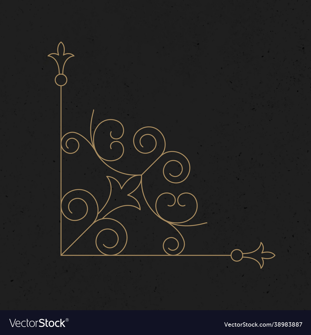 All black elements Royalty Free Vector Image - VectorStock
