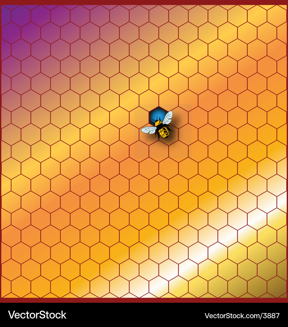 Honeycomb Royalty Free Vector Image - VectorStock