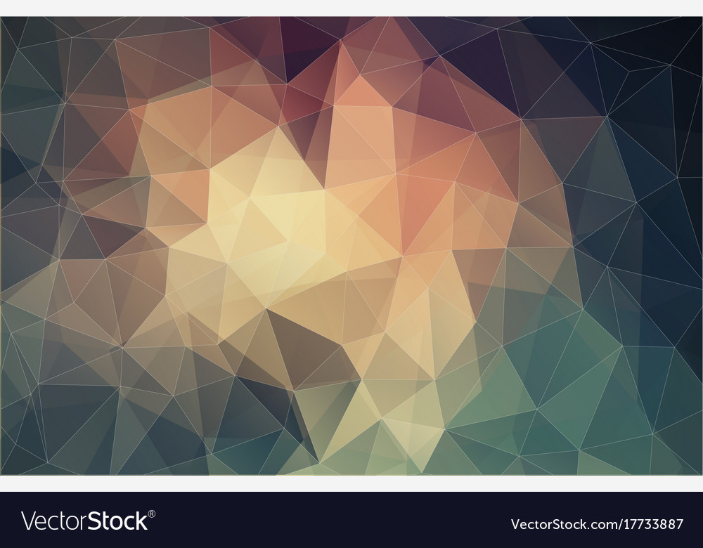 Polygonal triangle background Royalty Free Vector Image