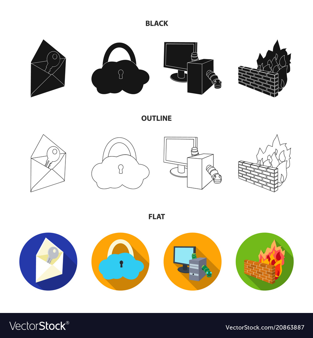 System internet connection code hackers Royalty Free Vector