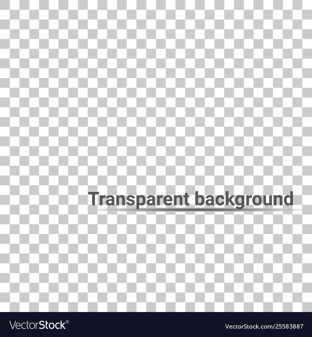 Transparent background Royalty Free Vector Image