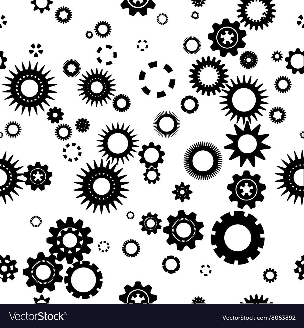 Abstract background gear pattern Royalty Free Vector Image Abstract background gear pattern Royalty Free Vector Image