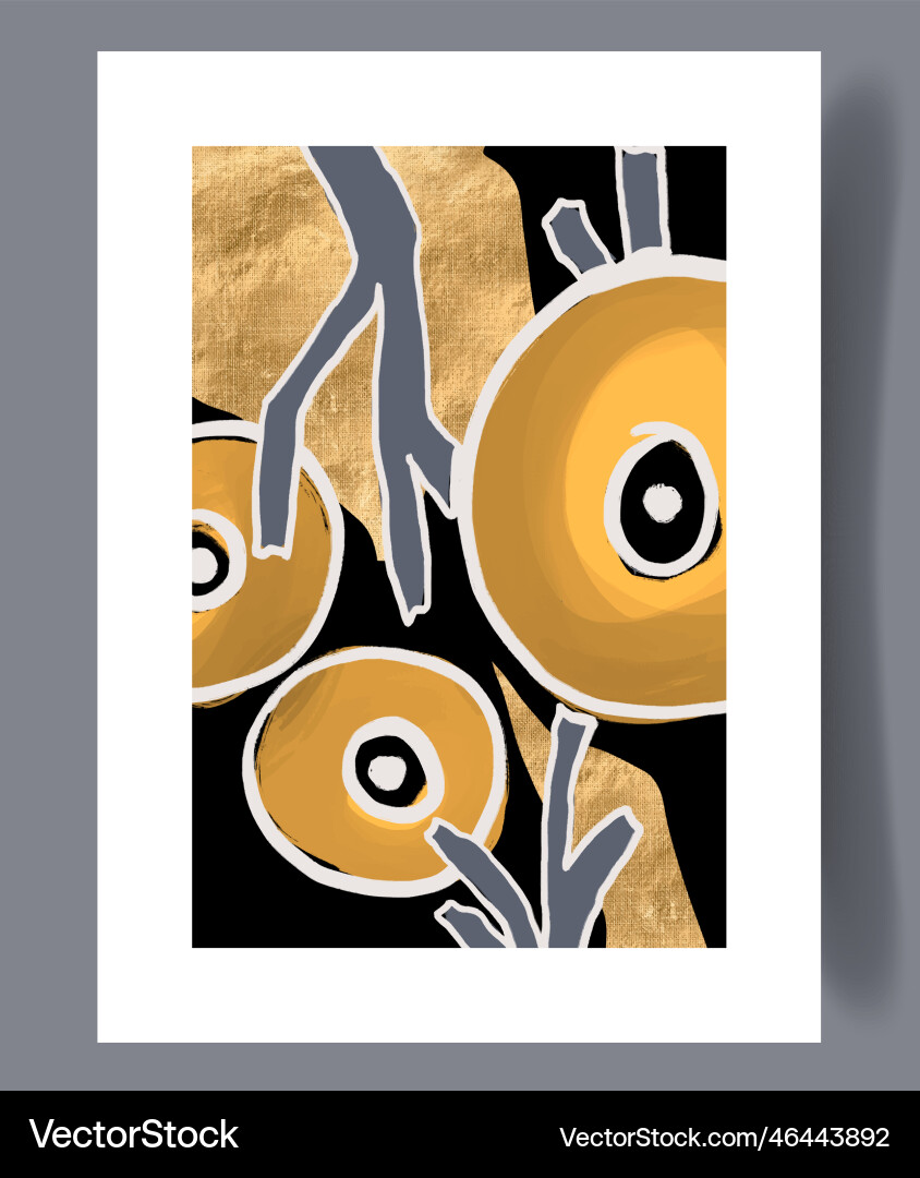 Abstract geometry bohemian illusion wall art print