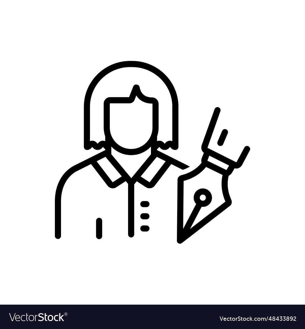 Authors Royalty Free Vector Image - VectorStock