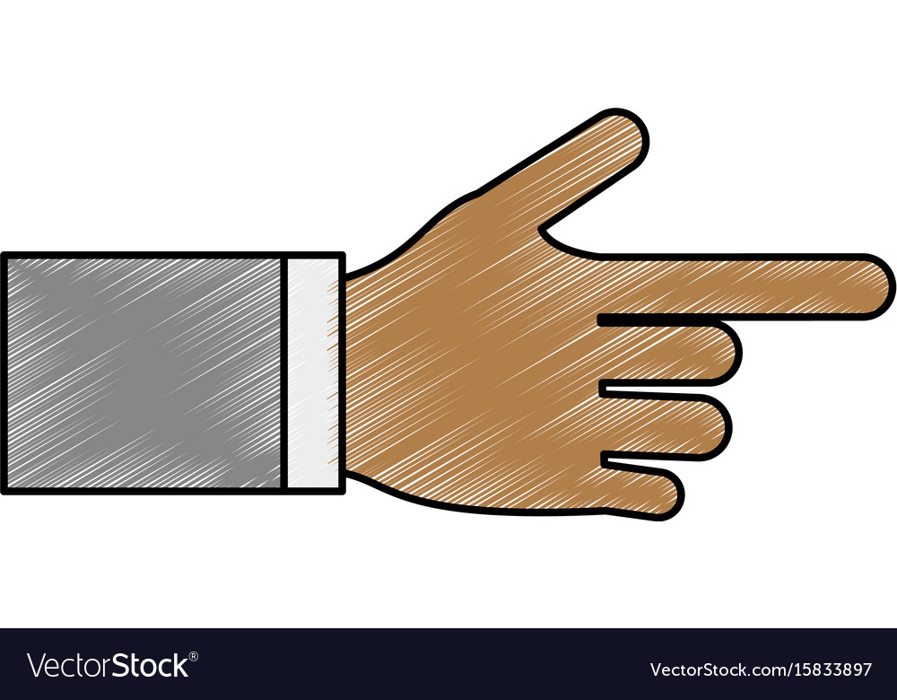 Hand Royalty Free Vector Image - VectorStock
