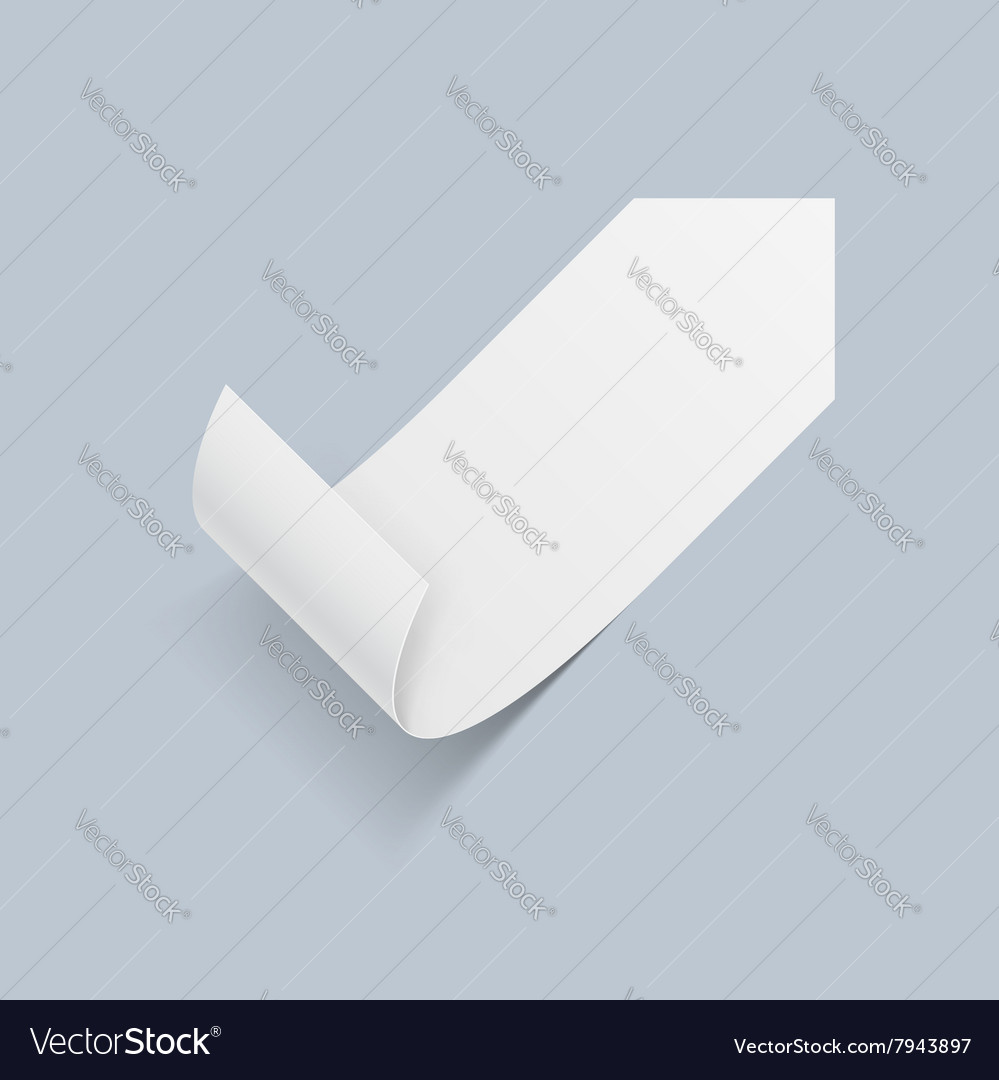 Paper sticker Royalty Free Vector Image - VectorStock