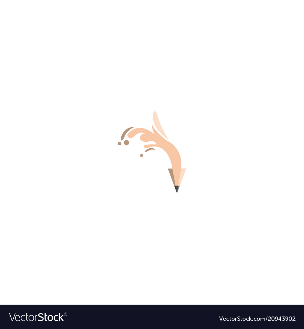 Pen logo Royalty Free Vector Image - VectorStock