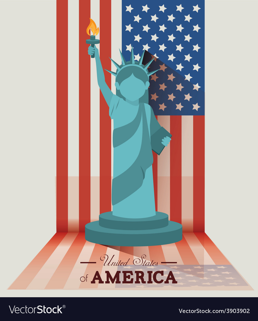Usa design Royalty Free Vector Image - VectorStock