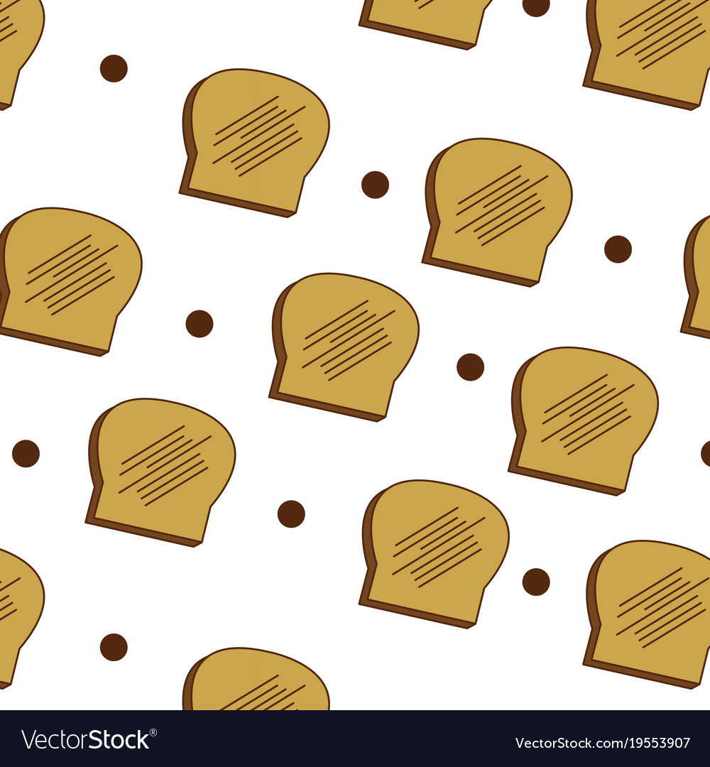 Isolated bread design Royalty Free Vector Image