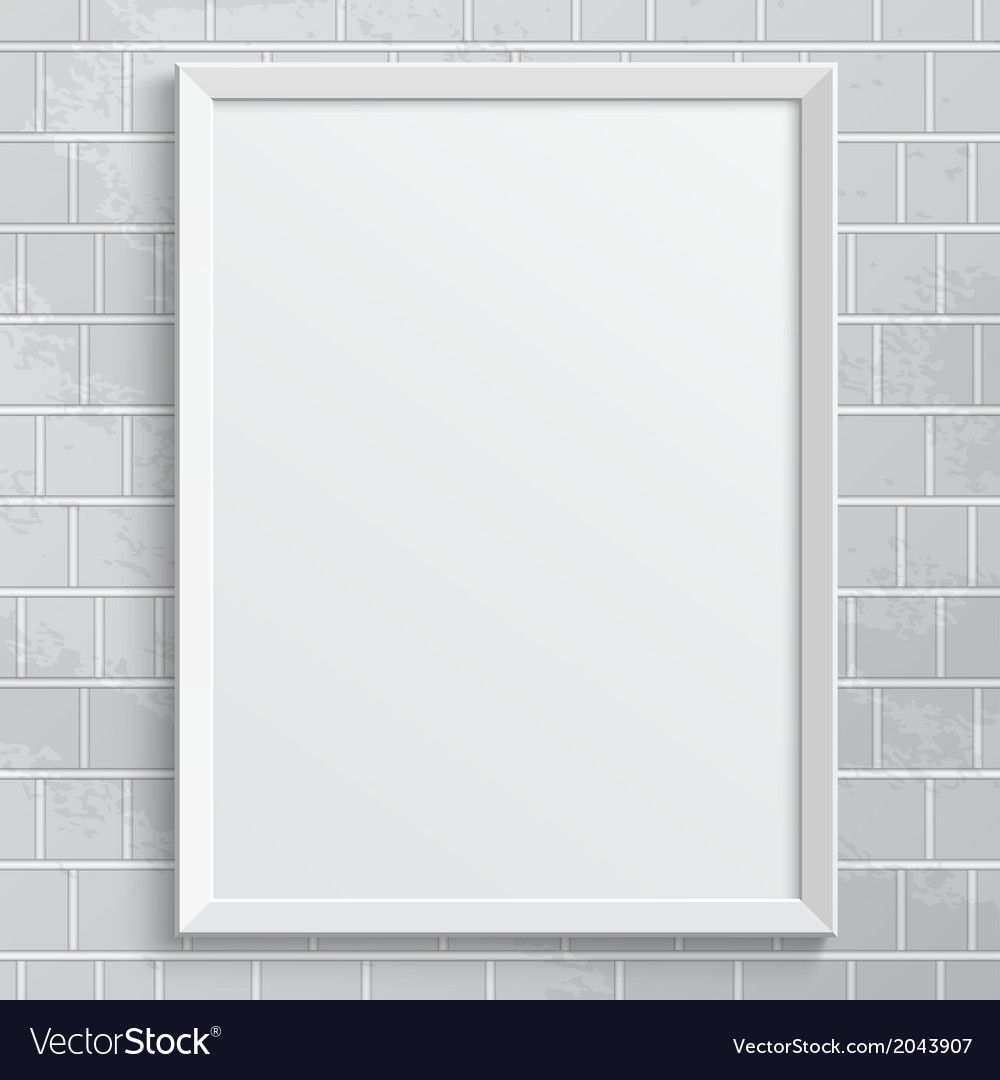 Realistic frame Royalty Free Vector Image - VectorStock
