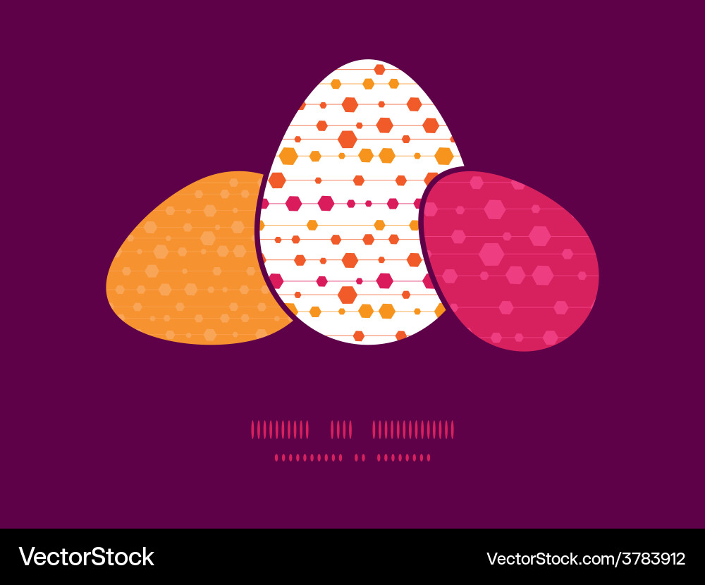 Abstract colorful stripes and shapes three Vector Image