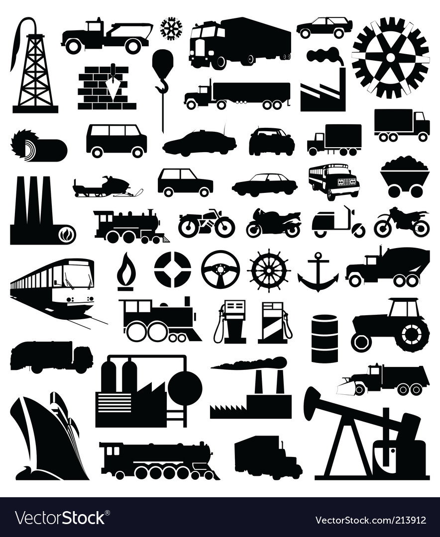 Industry Royalty Free Vector Image - VectorStock