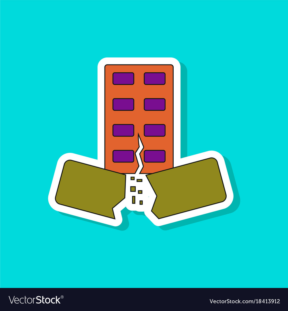 Paper Sticker On Stylish Background Natural Vector Image