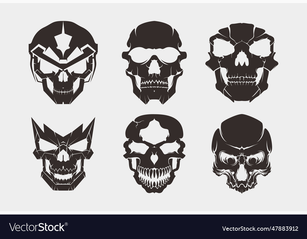 Skull Royalty Free Vector Image - VectorStock