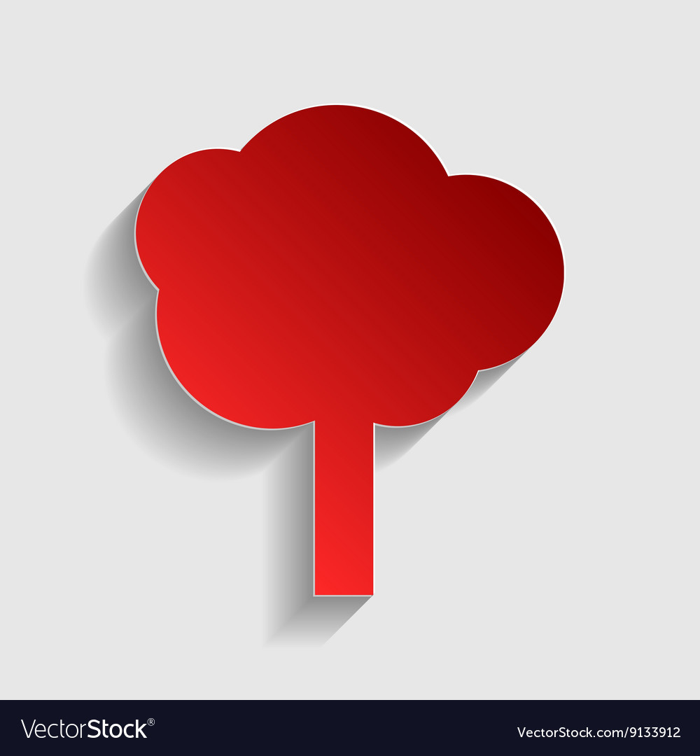 Tree sign Royalty Free Vector Image - VectorStock