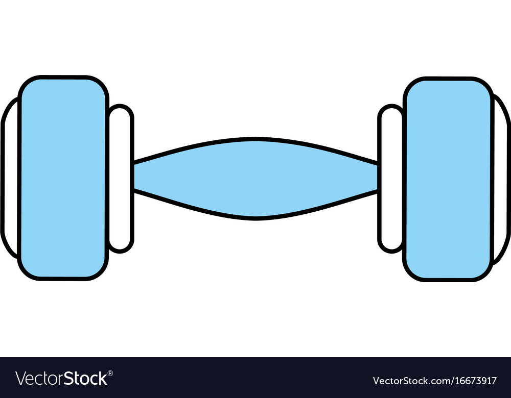 Dumbbell Royalty Free Vector Image - VectorStock