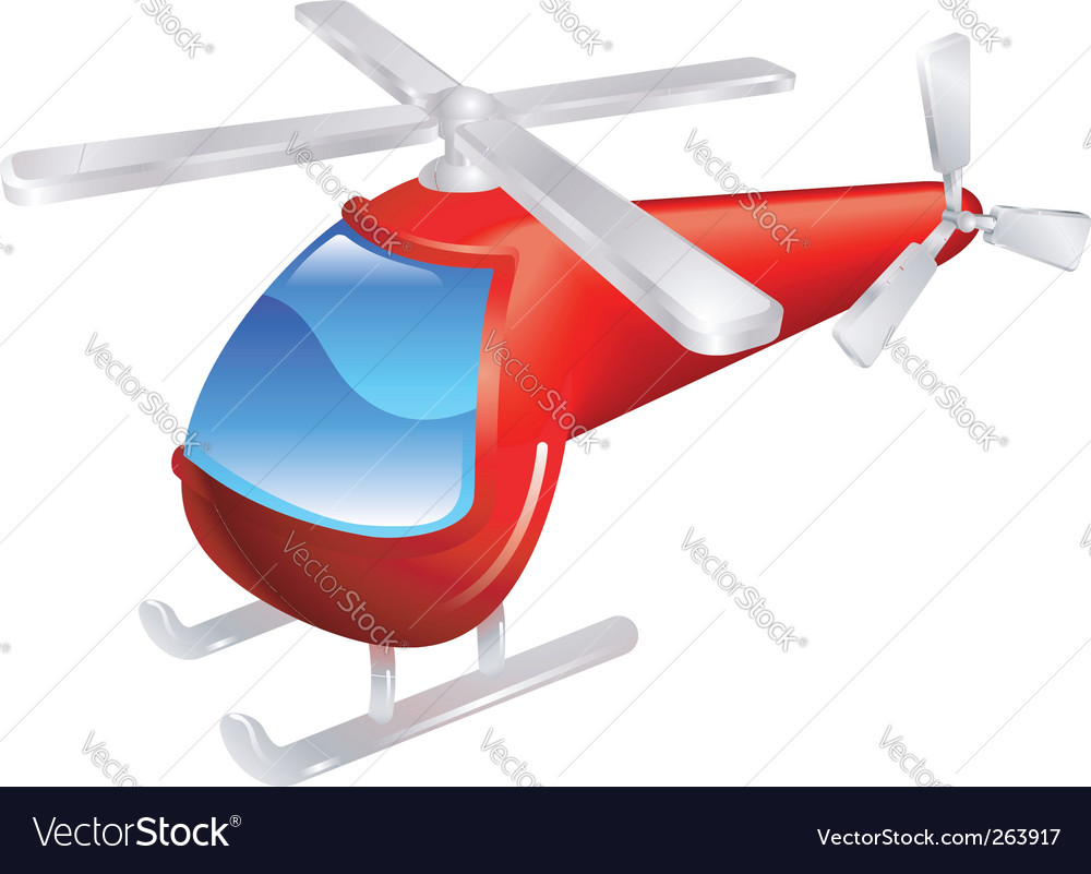 Helicopter Royalty Free Vector Image - VectorStock