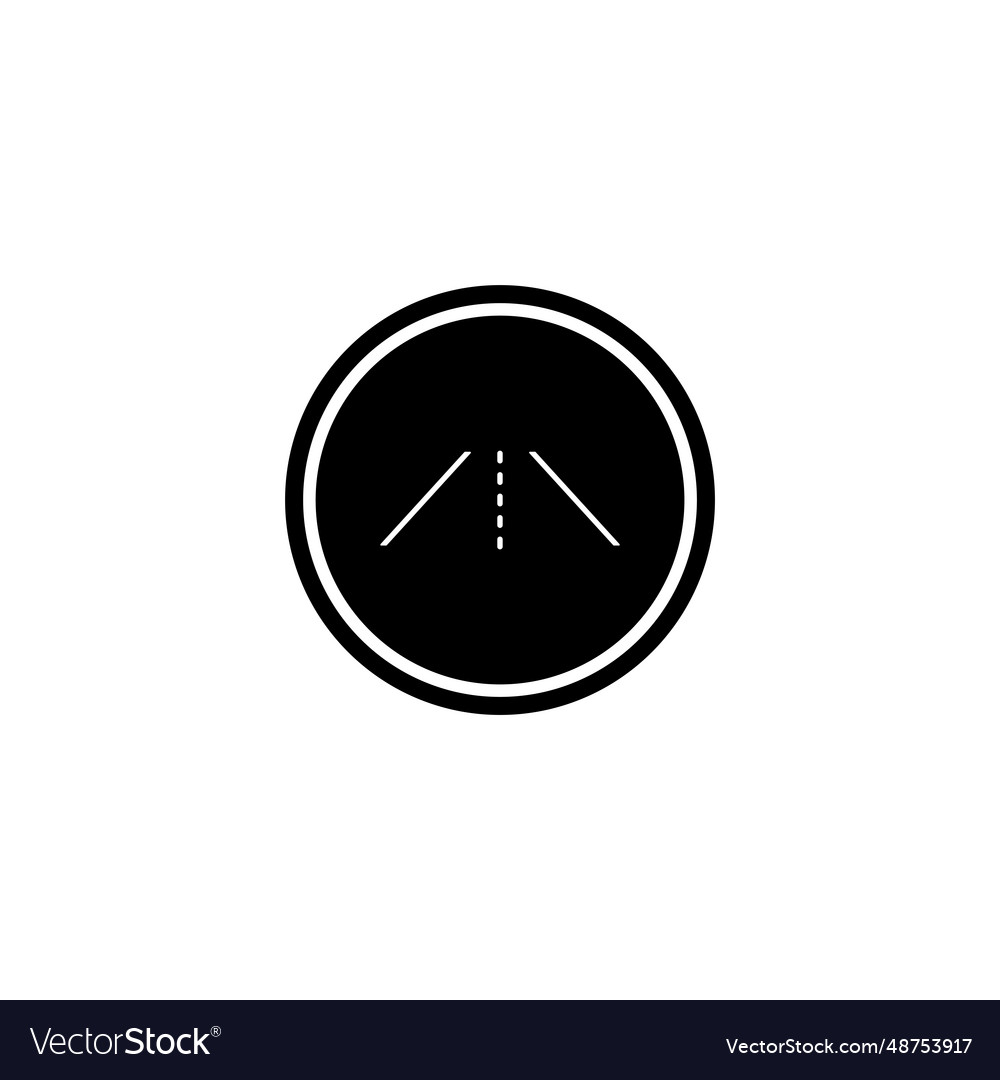 Road icon Royalty Free Vector Image - VectorStock