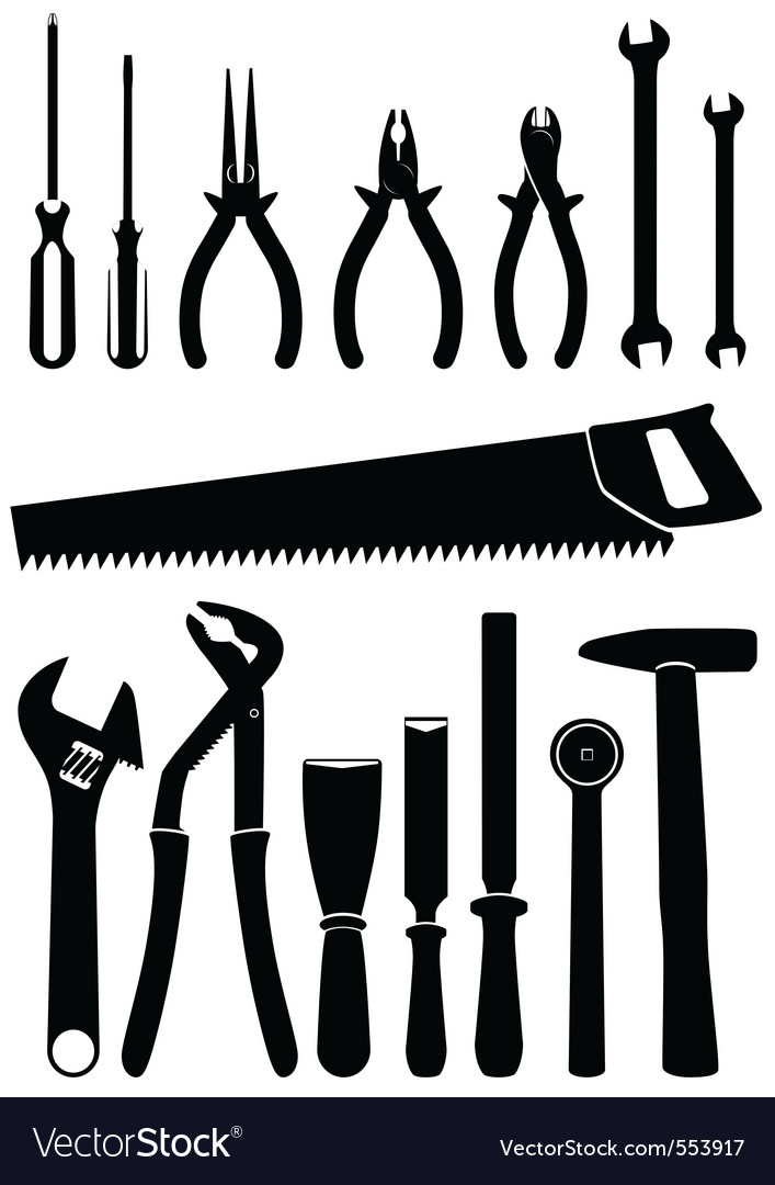 Tools Royalty Free Vector Image - VectorStock
