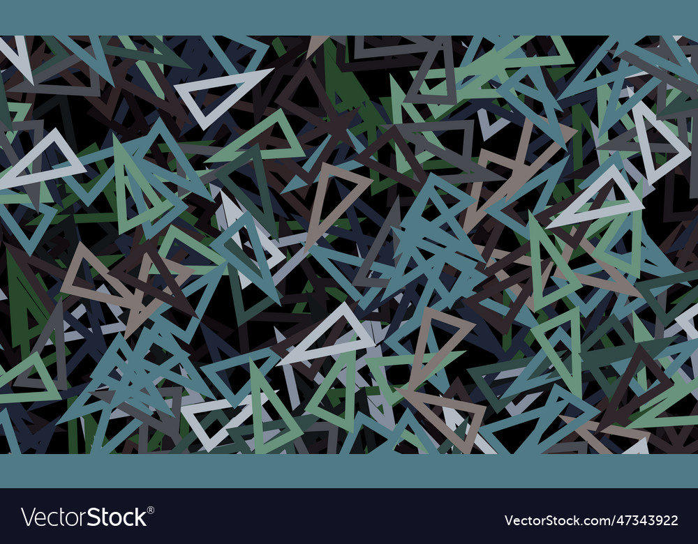 Abstract Colorful Triangle Line Background Vector Image