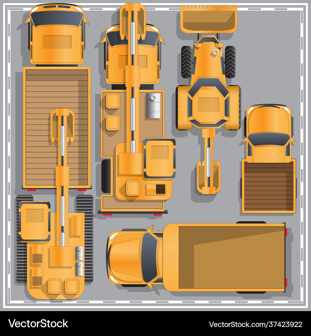 Construction machinery Royalty Free Vector Image
