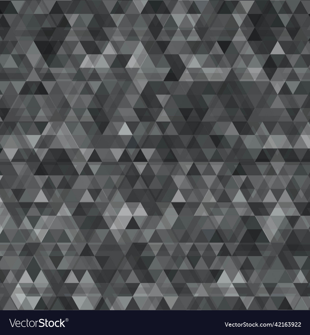 Gray triangular background abstract geometric Vector Image