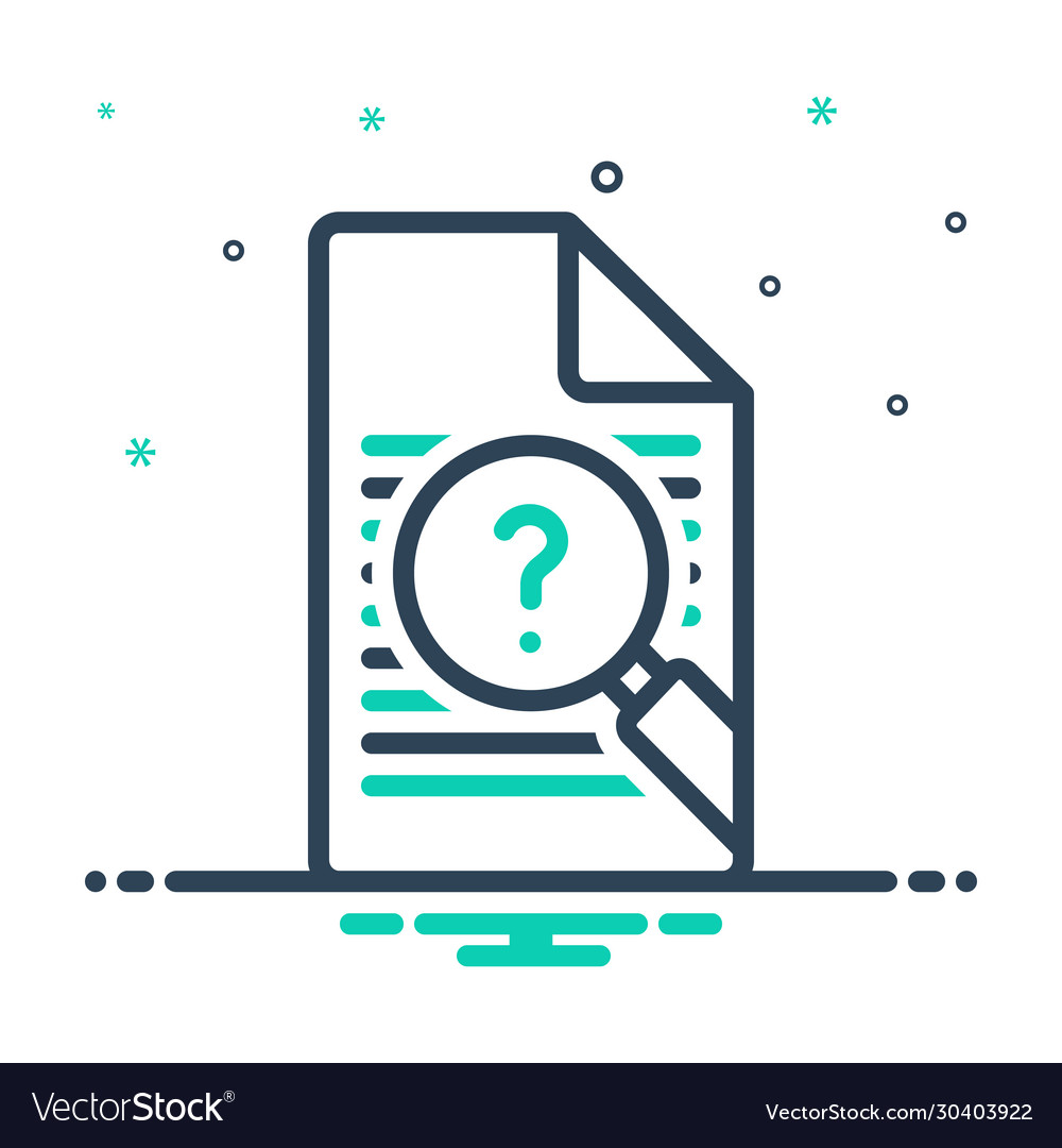 Inquiry Royalty Free Vector Image - VectorStock