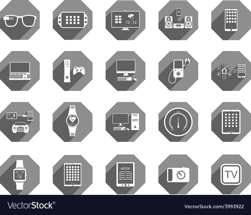 Smart devices Royalty Free Vector Image - VectorStock