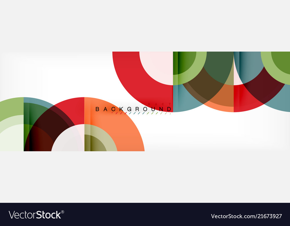 Circular abstract background Royalty Free Vector Image