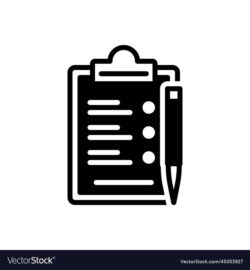 Lists Royalty Free Vector Image - VectorStock