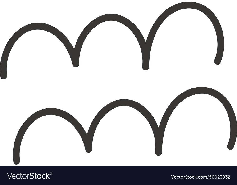 Abstract waved pattern Royalty Free Vector Image