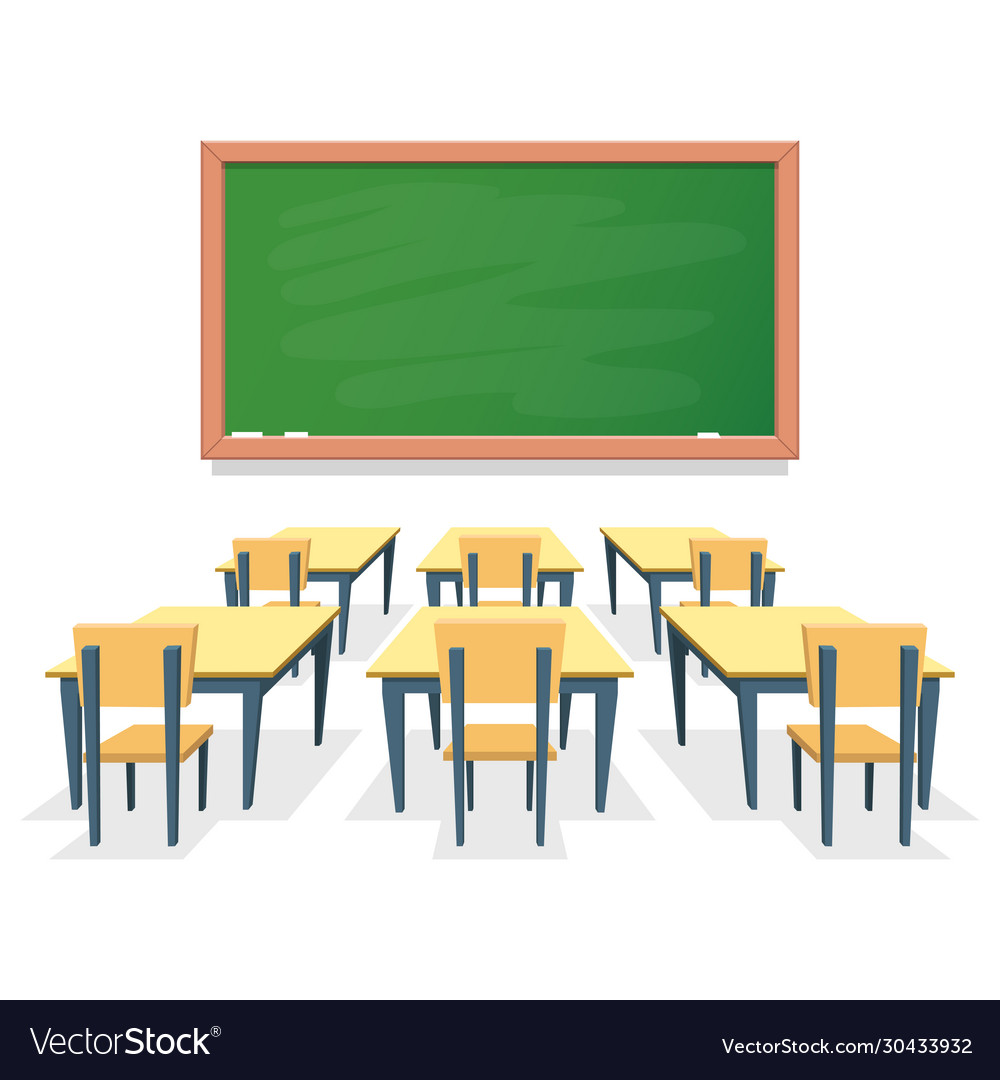 Classroom design Royalty Free Vector Image - VectorStock