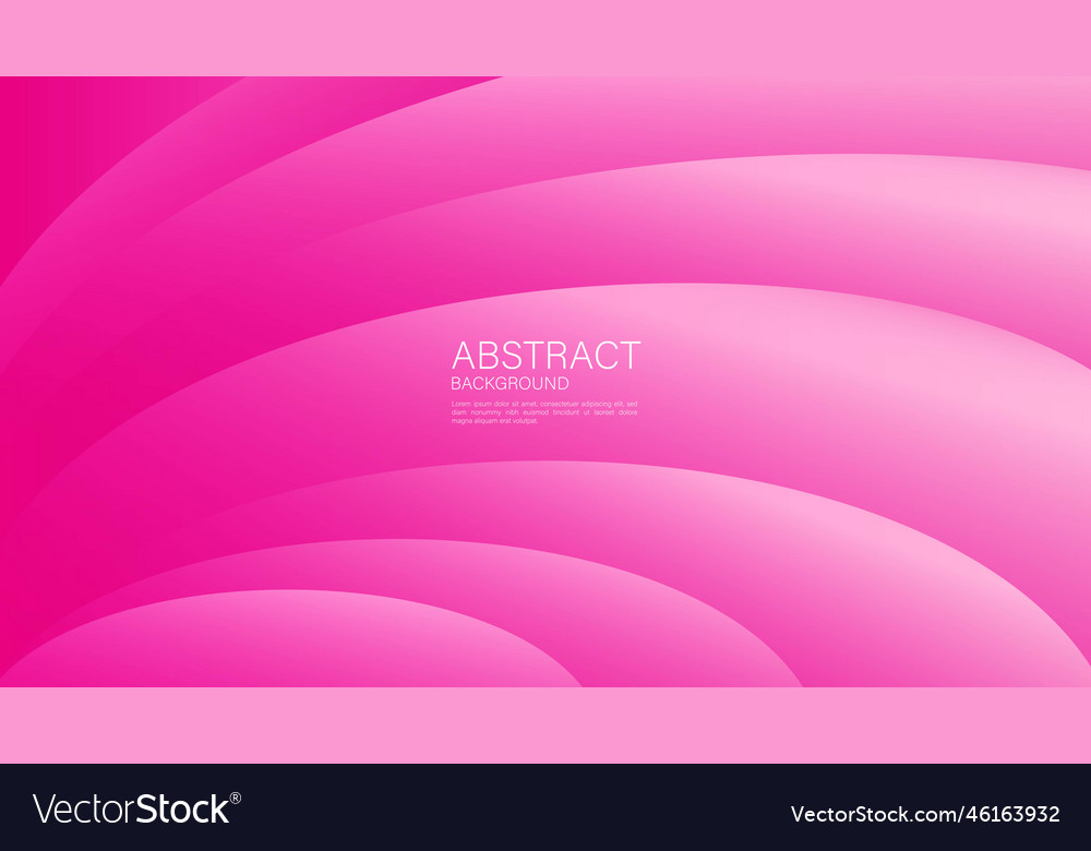 Pink abstract background wave Royalty Free Vector Image
