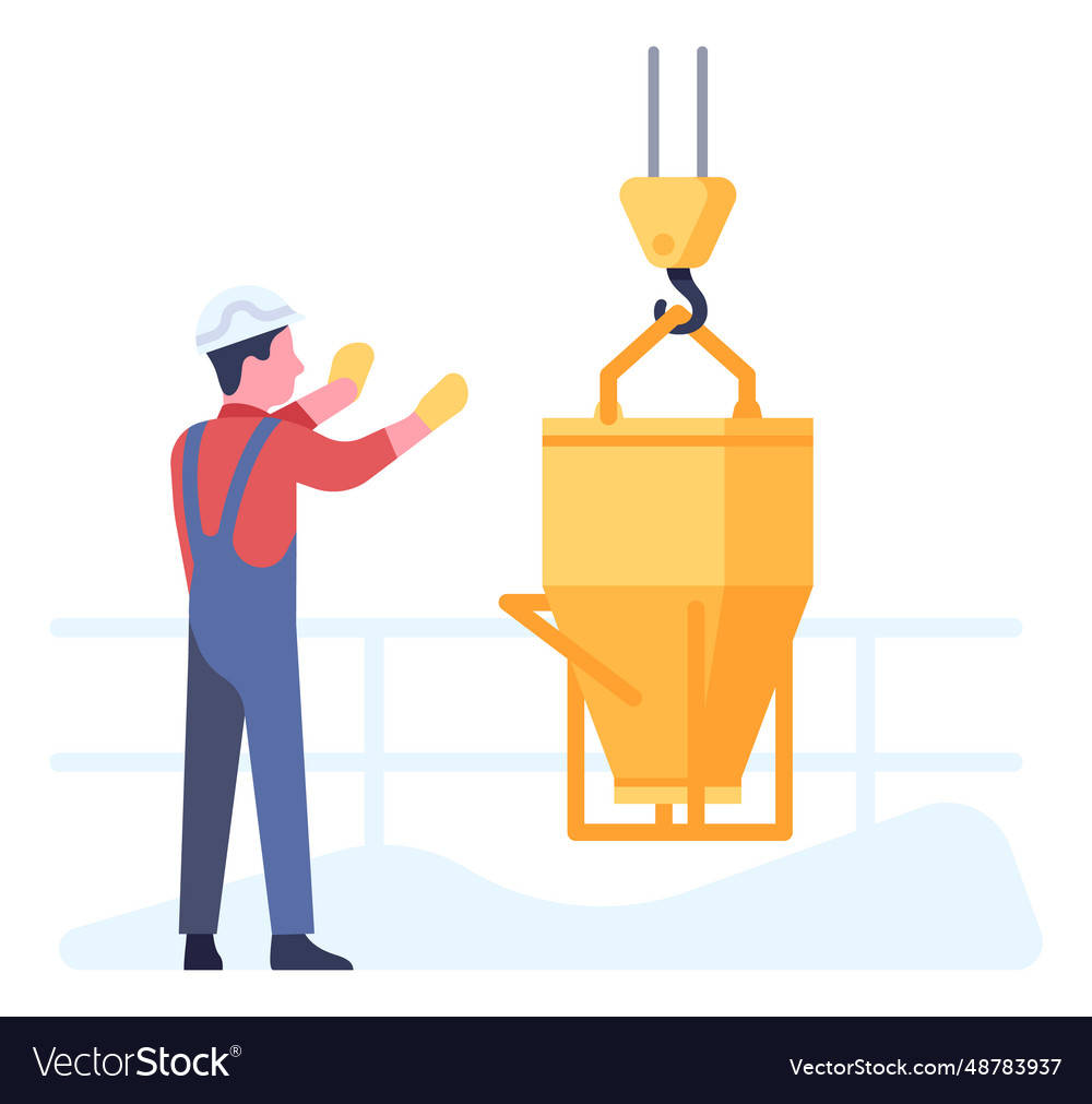 Construction process house building builder Vector Image