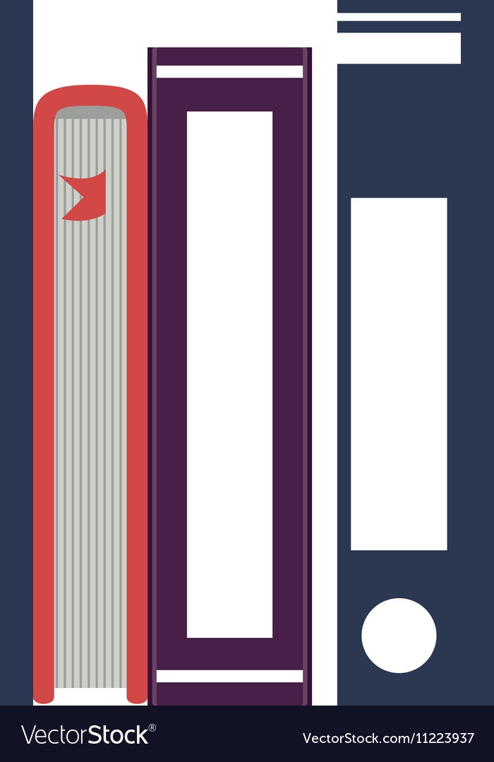 Document binder icon Royalty Free Vector Image