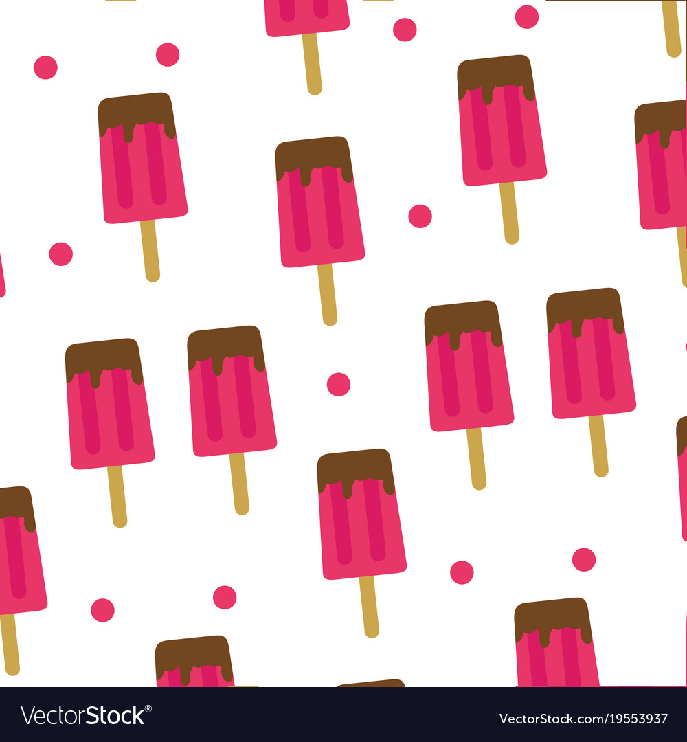 Isolated popsicle design Royalty Free Vector Image