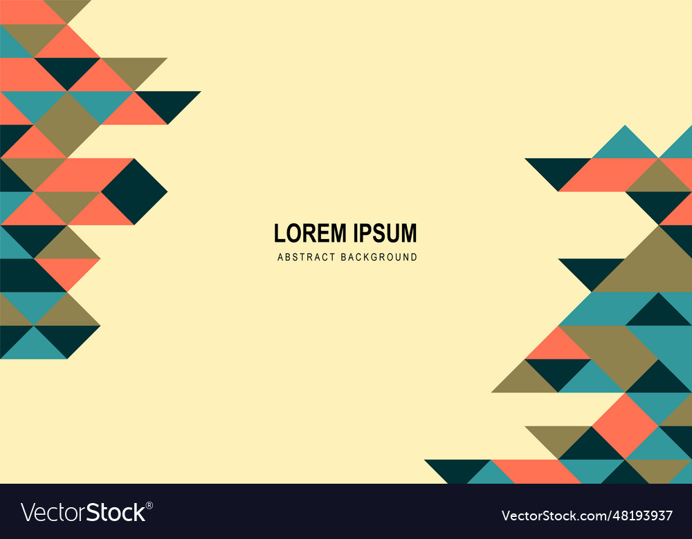 Minimal geometric background Royalty Free Vector Image