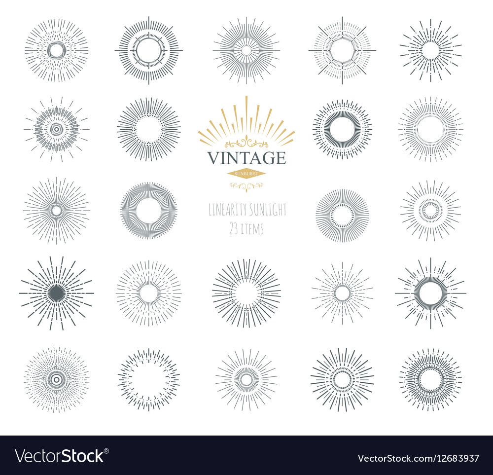Sunburst Royalty Free Vector Image - VectorStock