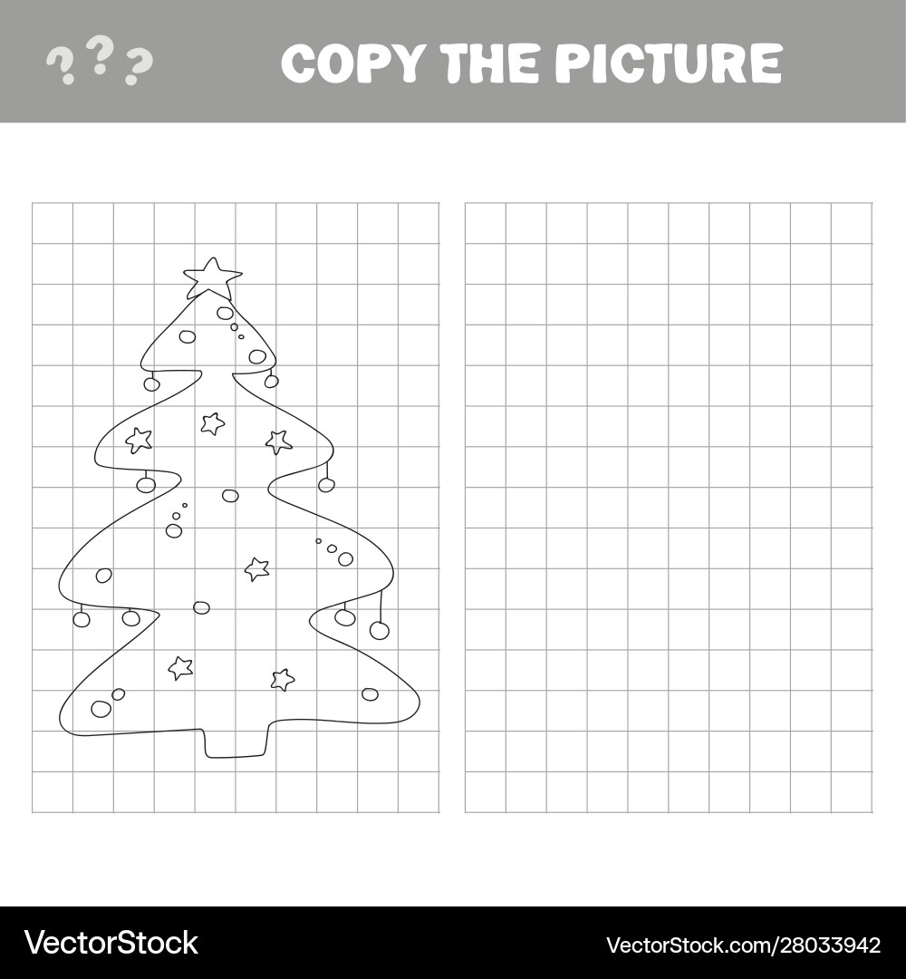 Copy picture education game for children Vector Image