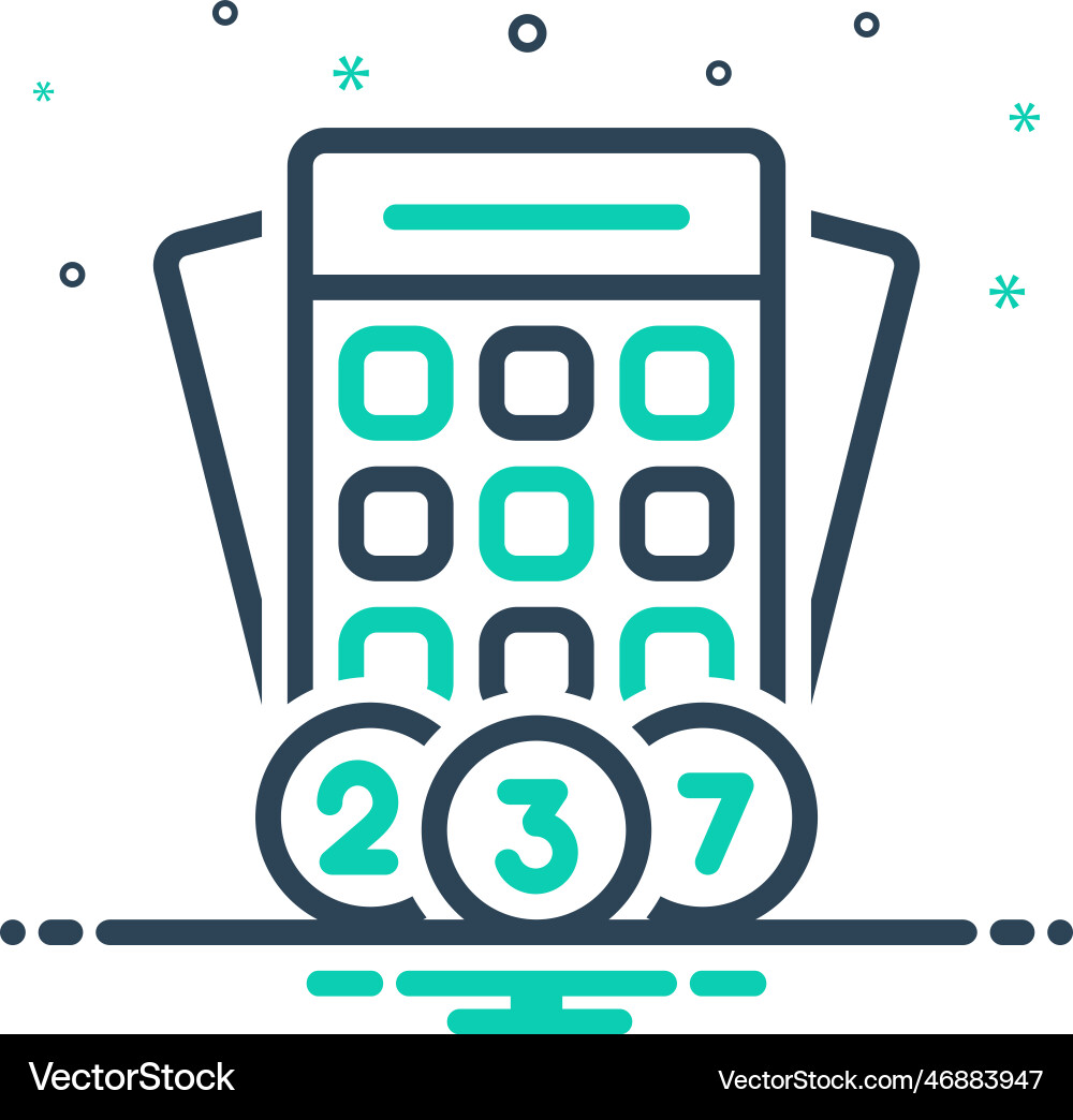 Bingo Royalty Free Vector Image - VectorStock