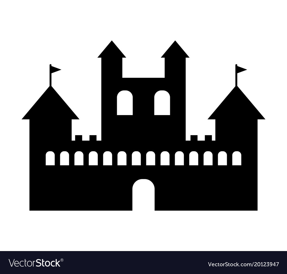 Castle icon Royalty Free Vector Image - VectorStock