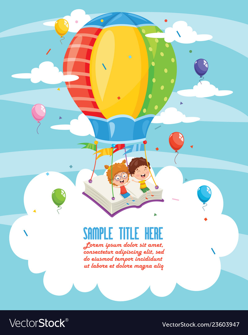 Children background Royalty Free Vector Image - VectorStock